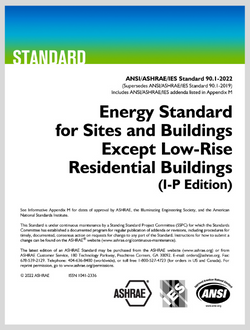 Standard 90.1 Requirements Series | ashrae.org
